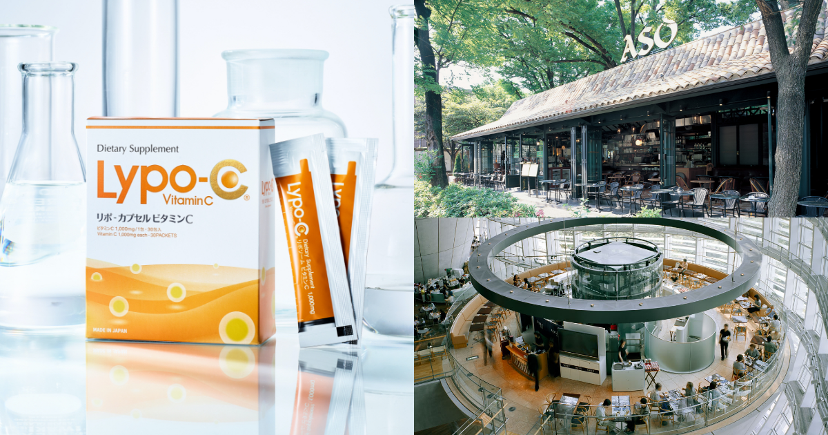 Lypo-Cコラボドリンクを限定発売 | SPIC 40th ANNIVERSARY